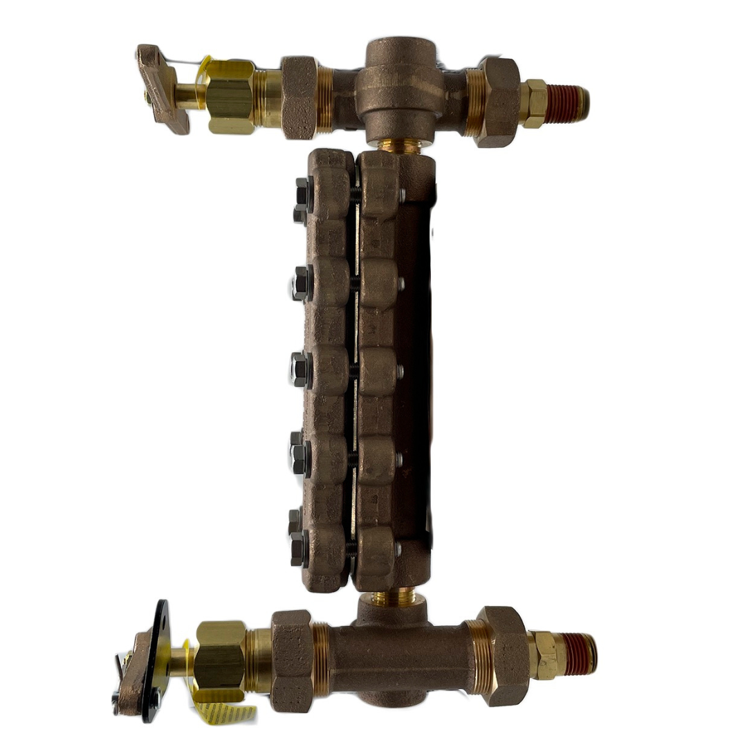 Model 897 - 899 Bronze Reflex Liquid Level Sight Glass with Quick-Open ...