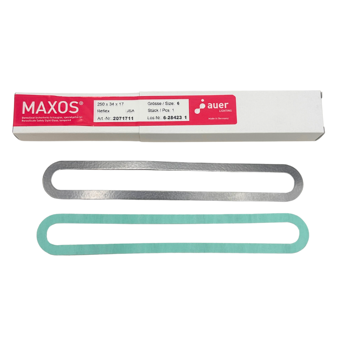 Schott/Maxos Reflex Flat Gauge Glass Kits — Gage Glass