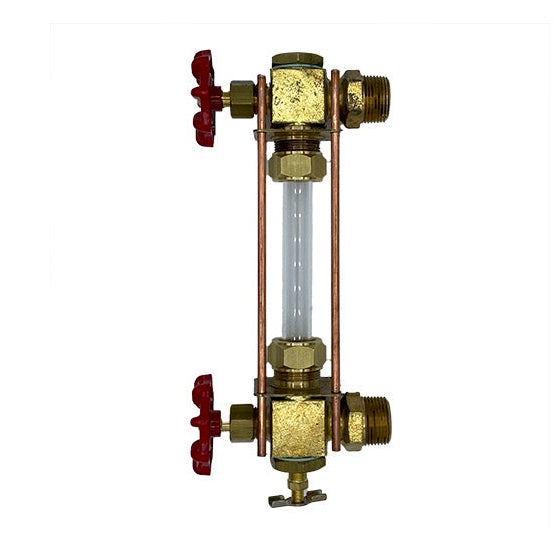 WG19G Series Heavy Pattern Brass Liquid Level Gauges — Gage Glass