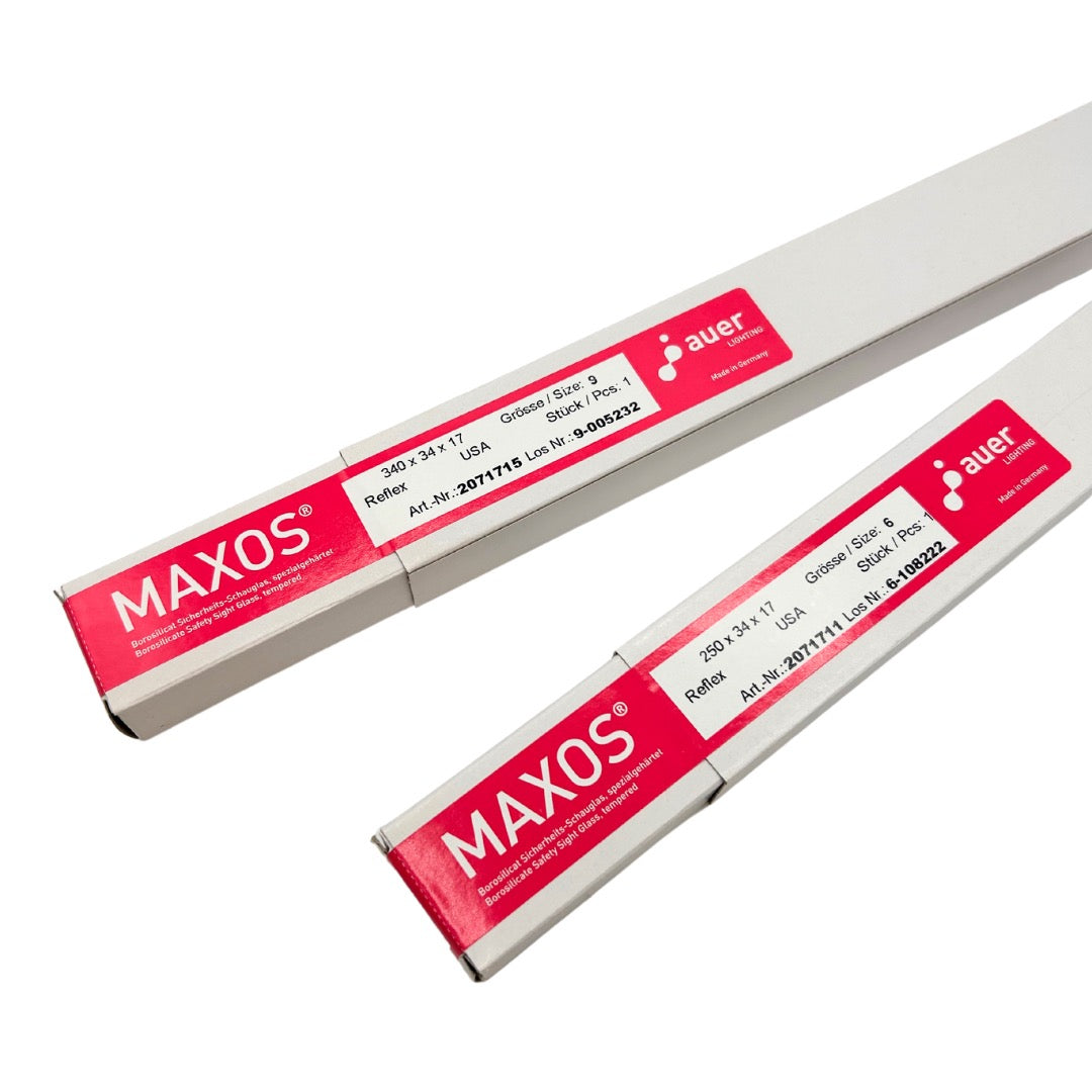 Schott/Maxos Reflex Flat Gauge Glass — Gage Glass