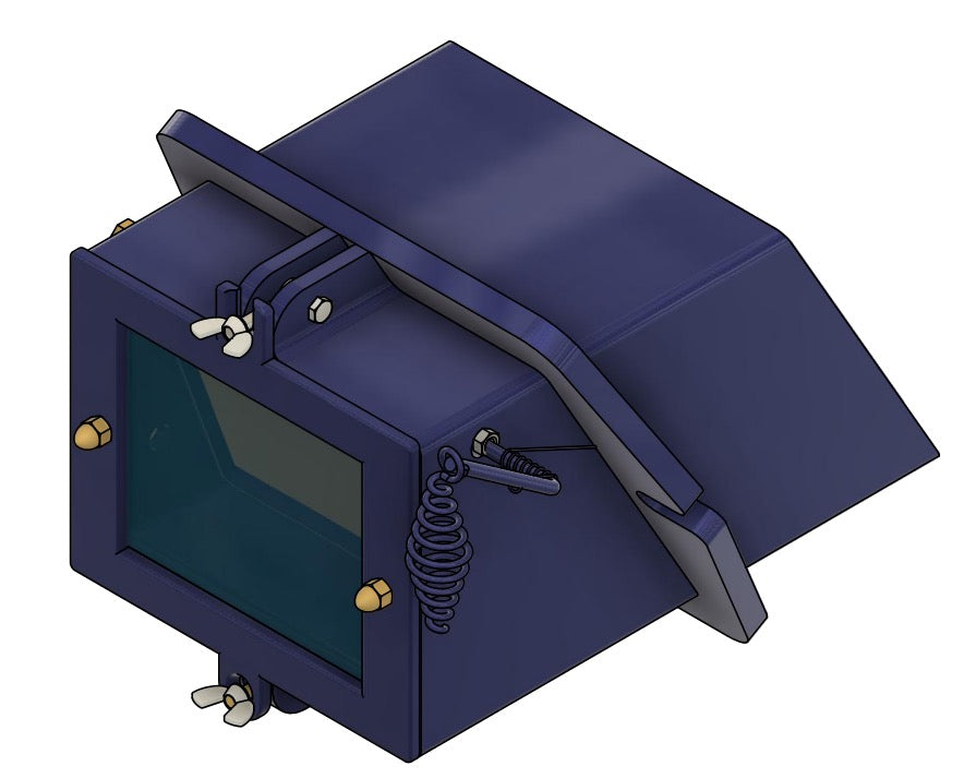 Saf-T-Eye® Port Angular Unit - Model 12 & 16 — Gage Glass