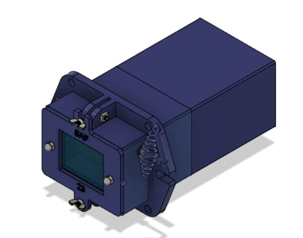 Saf-T-Eye® Port Long "E" Dimension Unit - Model 14 — Gage Glass